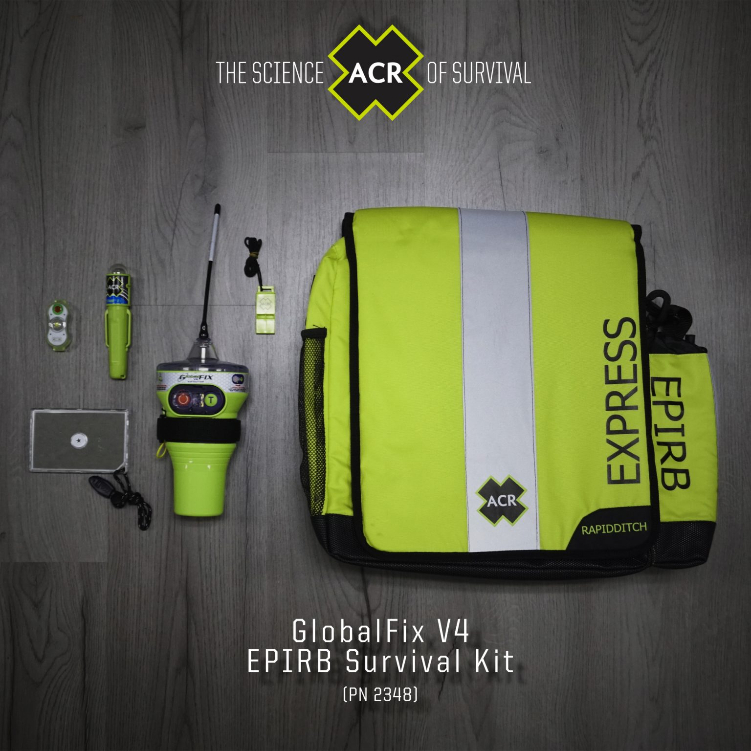 ACR EPIRB Survival Kit GlobalFix V4 | Satmodo ACR EPIRB Survival Kit GlobalFix V4 | Satmodo